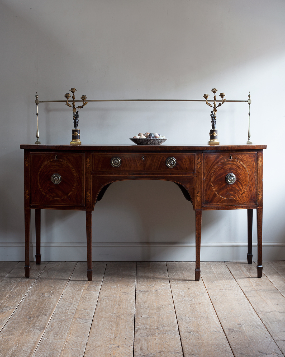 Antique Sideboard, georgian sideboard, mahogany sideboard, bowfront ...